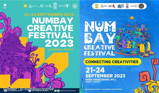 Numbay Creative Festival 2023 di Taman Imbi Jayapura Sebagai Sumber ...